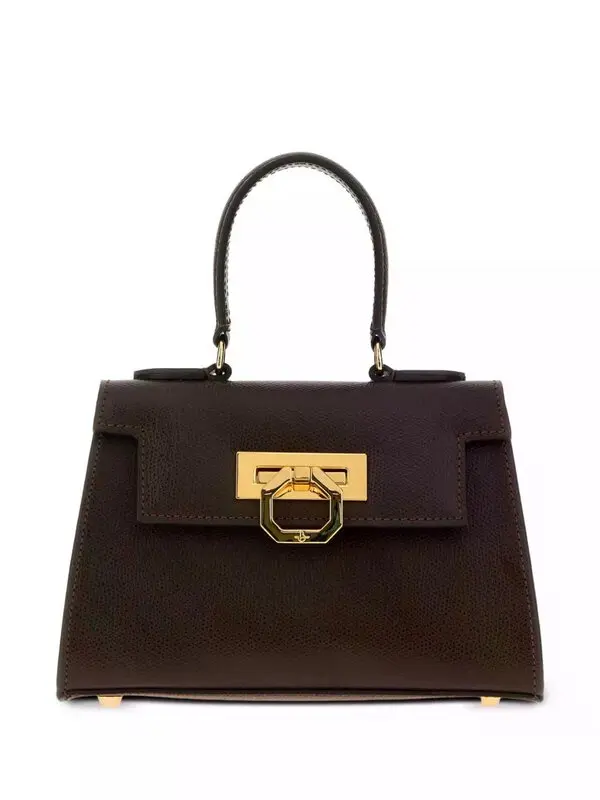 CARBOTTI Licia Leather Tote Bag