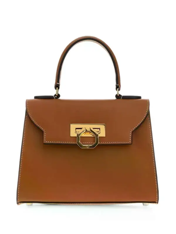 CARBOTTI Erika Leather Tote Bag