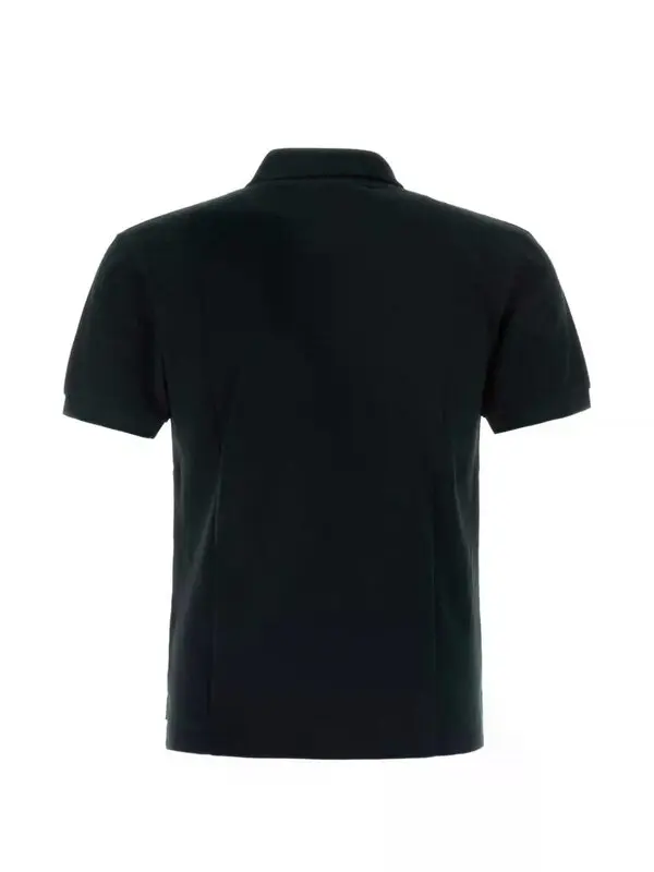 Play Comme Des Garcon Heart-patch Piqué Polo Shirt