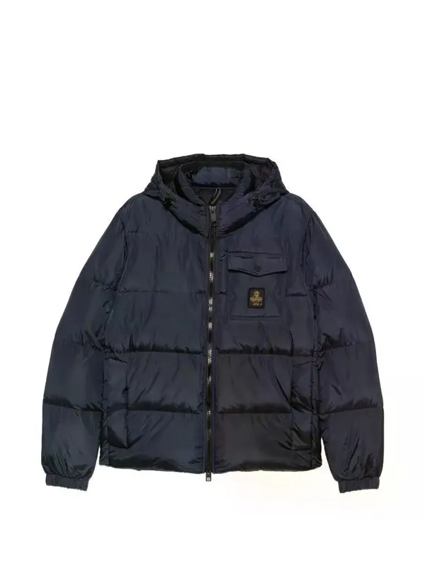 REFRIGIWEAR Quilted Hooded Jacket - Blue