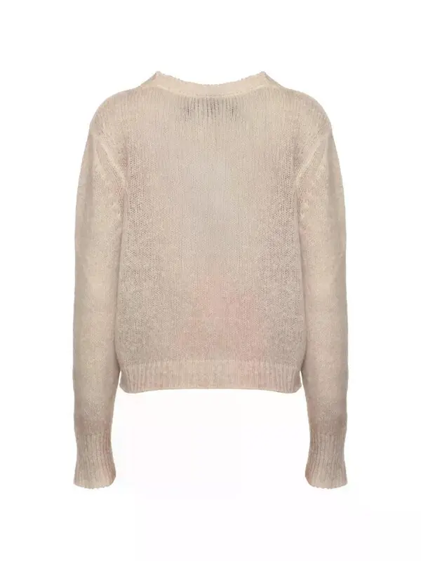 Avant Toi Fine-knit Ribbed-trim Sweatshirt