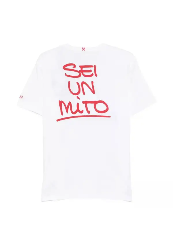 MC2 SAINT BARTH Graphic-print Cotton T-shirt