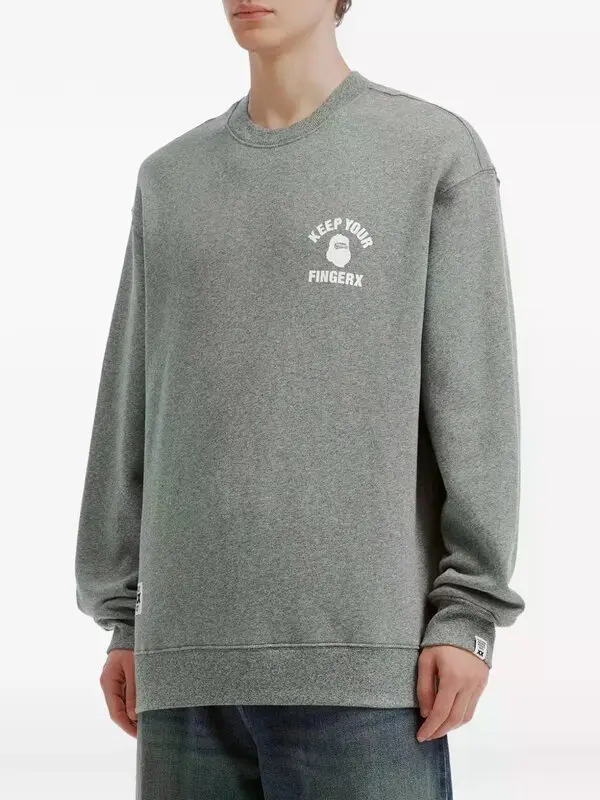 FINGERCROXX Logo-print Sweatshirt