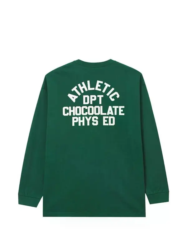 CHOCOOLATE Logo-print Long-sleeve T-shirt