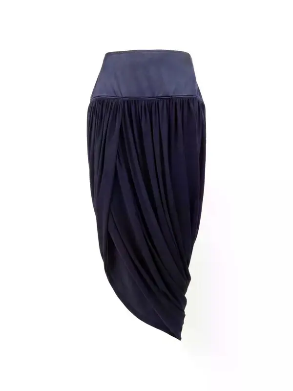 FERRAGAMO Gathered Midi Skirt