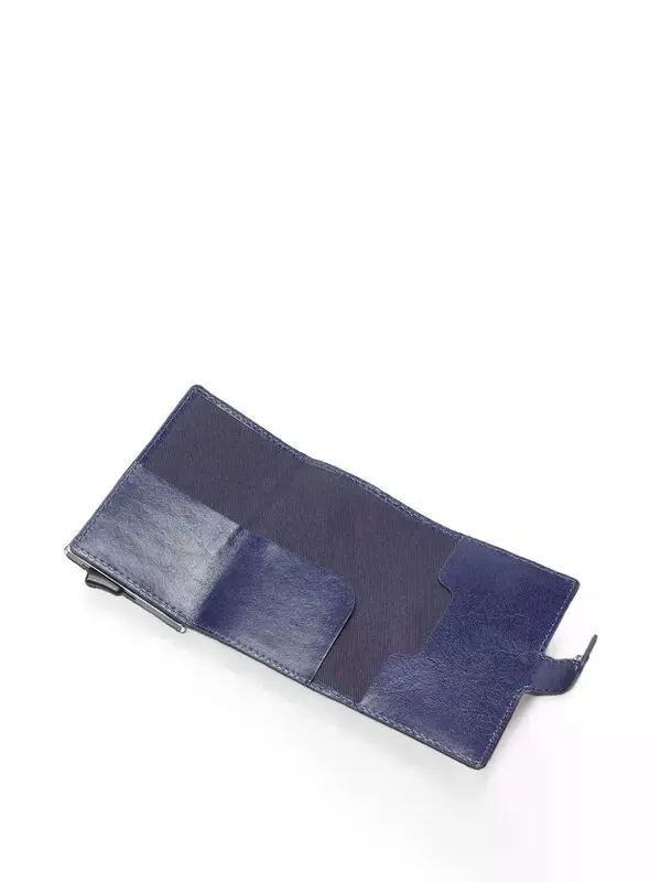THE BRIDGE Logo-embossed Leather Cardholder