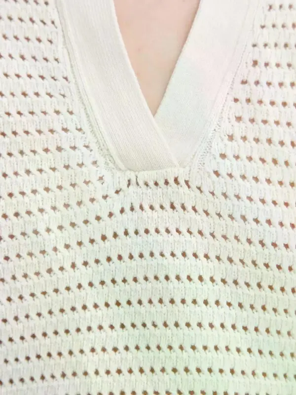 Marc O'polo Open-knit V-neck Vest