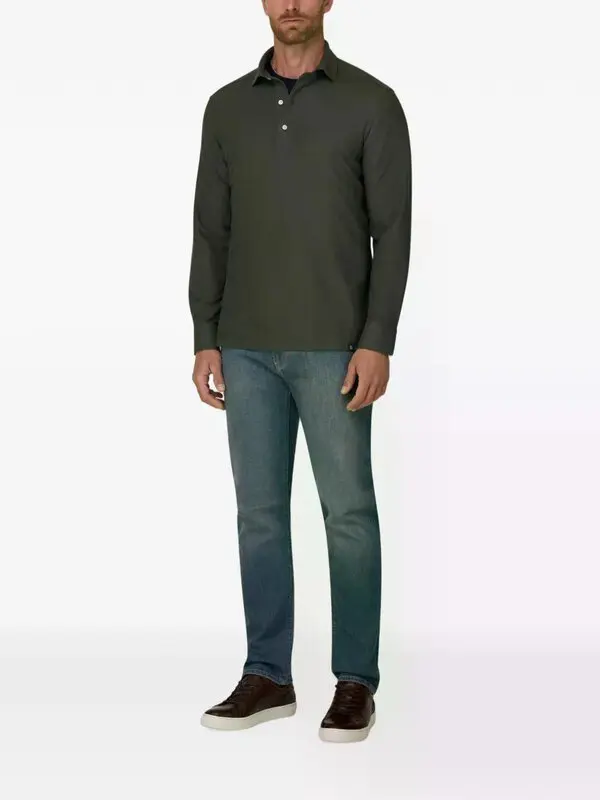 Boggi Milano Sakura Polo In Japanese Jersey