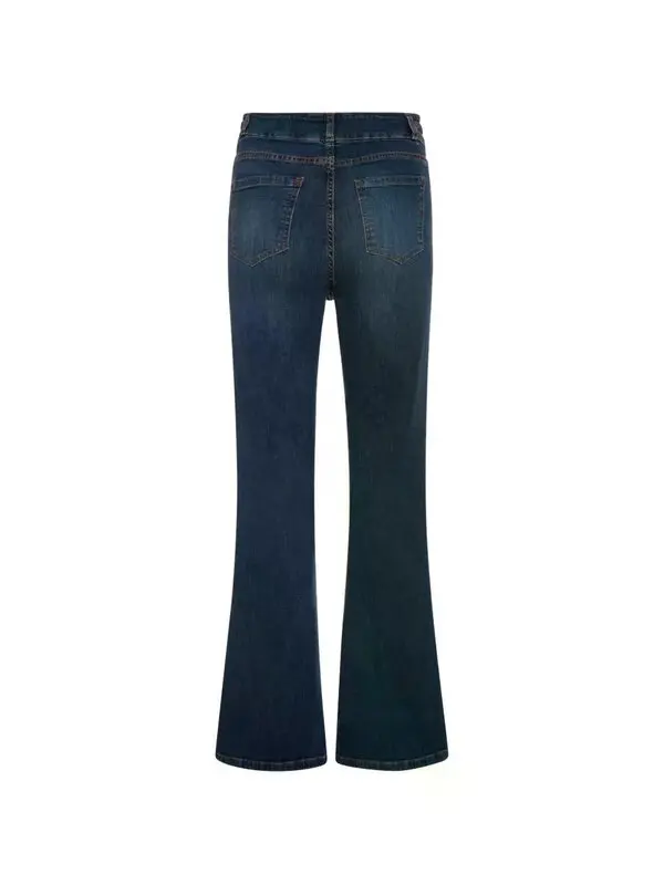 FRACOMINA Chain-link Flared Jeans