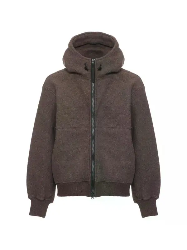 Canada Goose Chilliwack Fleece Bomber Jacket - Brown