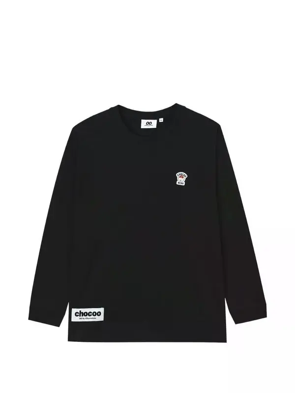 CHOCOOLATE Logo-patch Long-sleeve T-shirt