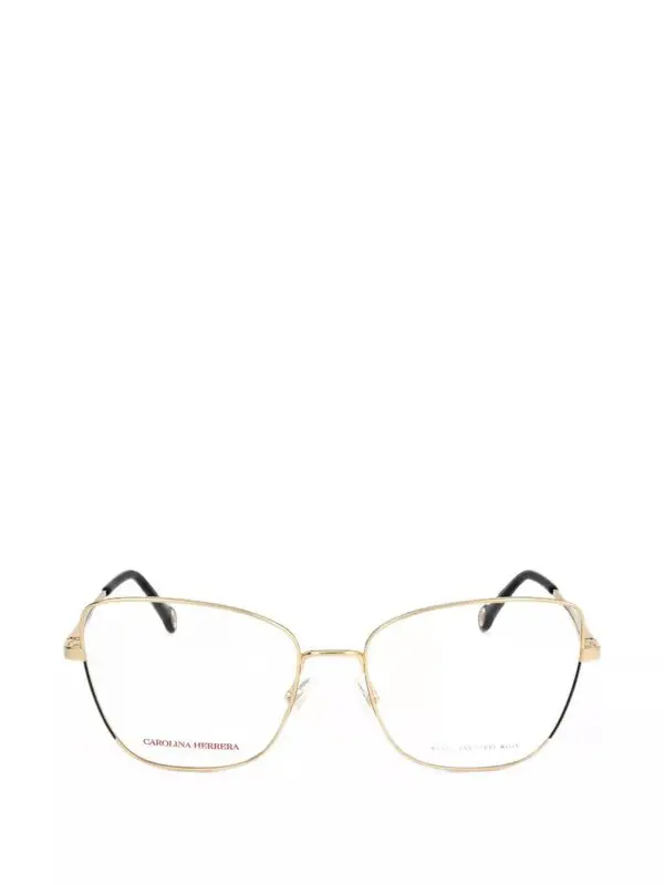 Carolina Herrera Cat-eye Frame Glasses - Gold