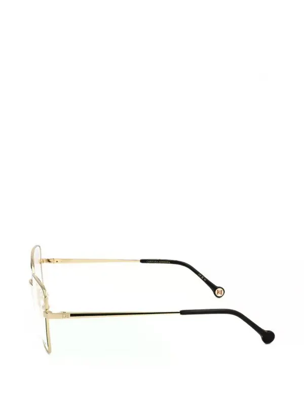Carolina Herrera Cat-eye Frame Glasses - Gold