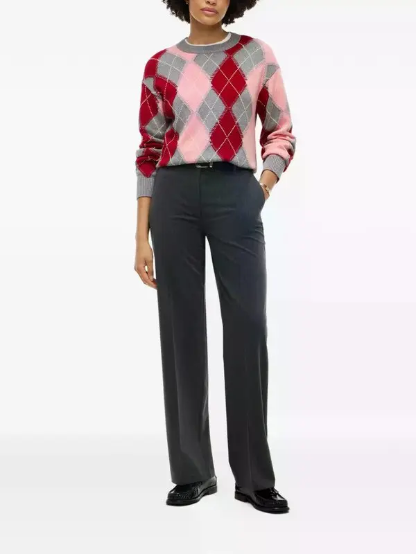 Tommy Hilfiger Argyle-pattern Cotton Jumper