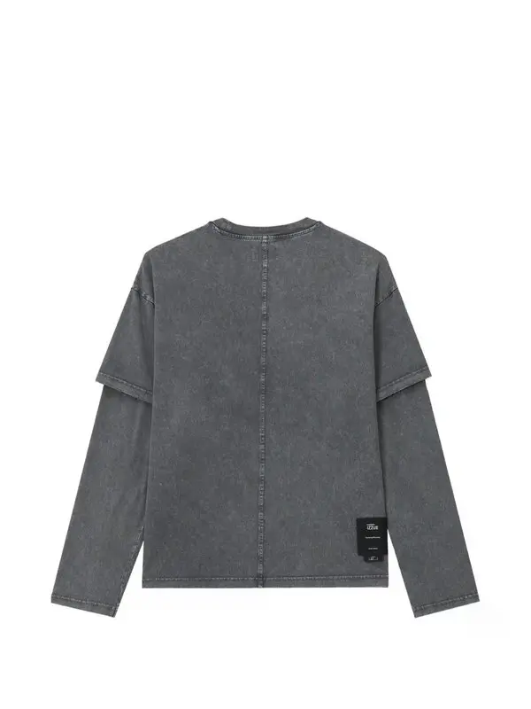 Izzue Layered-sleeve Panelled T-shirt