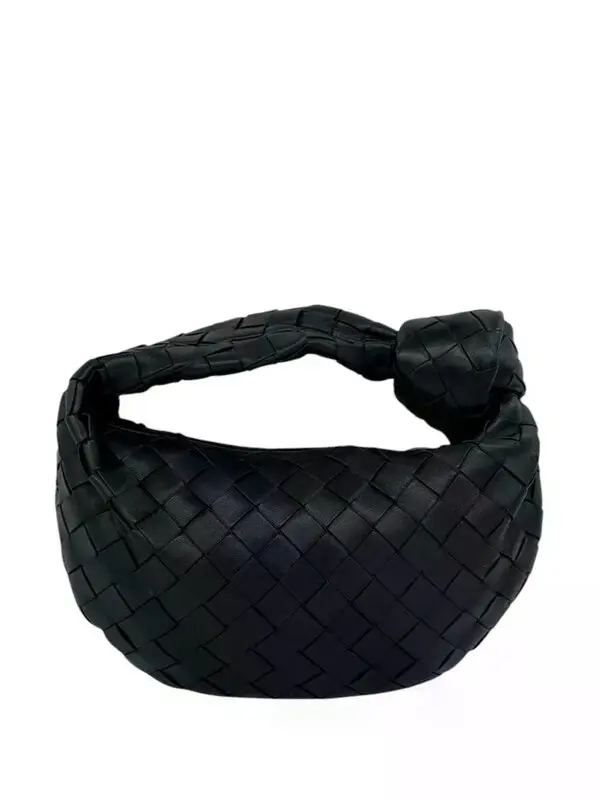 Bottega Veneta 2012-2026 Mini Nappa Intrecciato Jodie Hobo Bag - Black