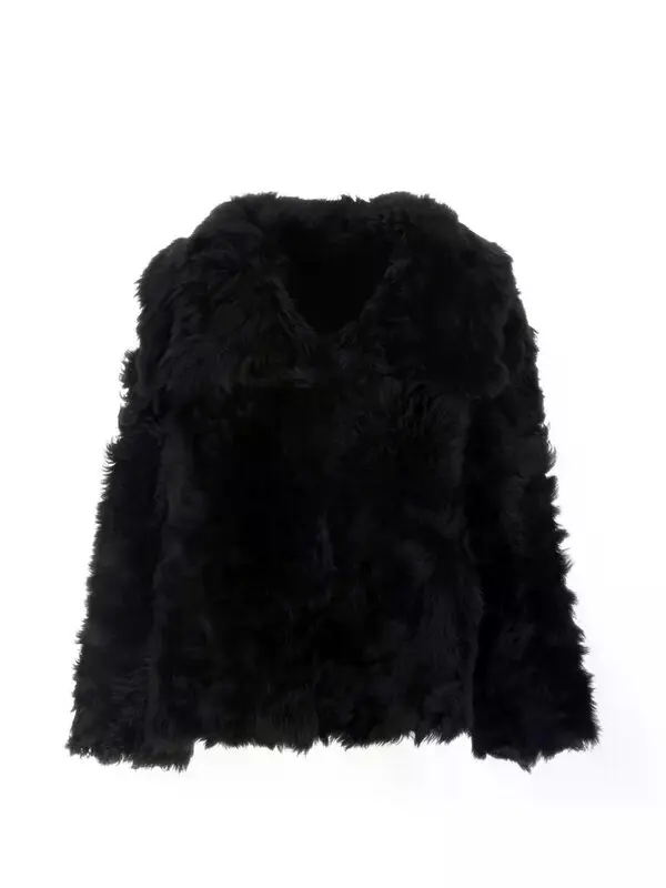 SALVATORE SANTORO Shearling-texture Jacket