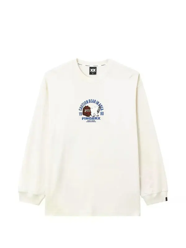 FINGERCROXX Long-sleeve T-shirt - Neutrals