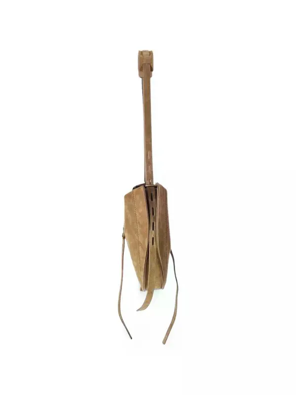 MINOBOSSI Lizzie Suede Shoulder Bag