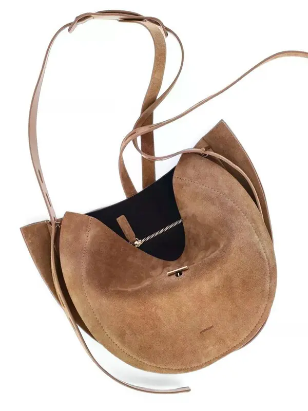 MINOBOSSI Lizzie Suede Shoulder Bag