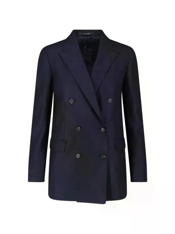Tagliatore Double-breasted Peak-lapel Blazer