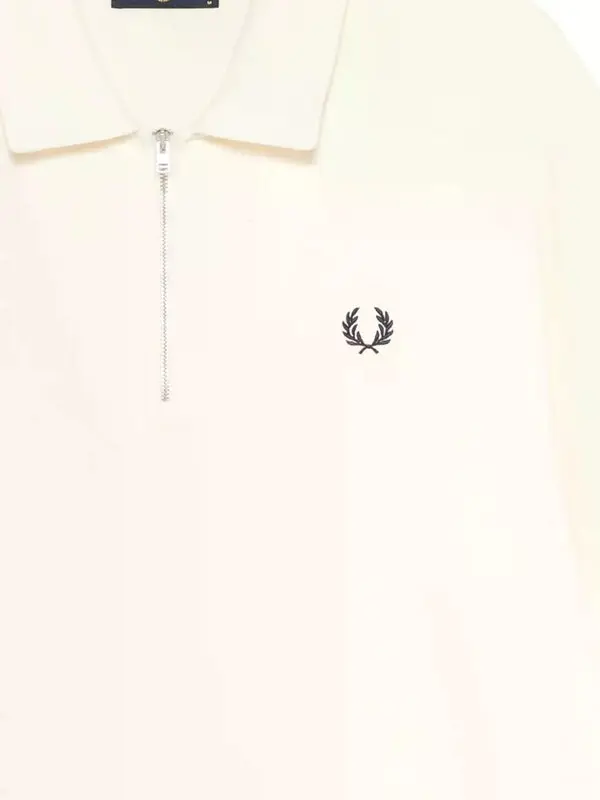 Fred Perry Half-zip Collared Sweatshirt