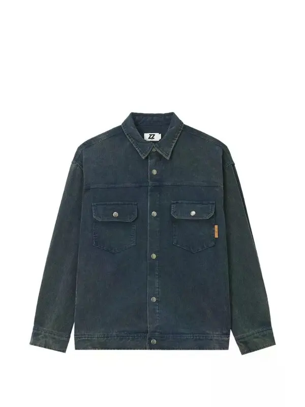 Izzue Corduroy-texture Patch-pocket Jacket