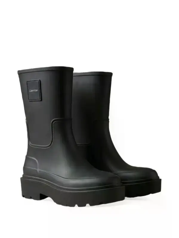 Calvin Klein Logo-patch Chunky Boots