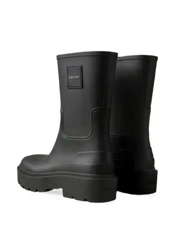 Calvin Klein Logo-patch Chunky Boots