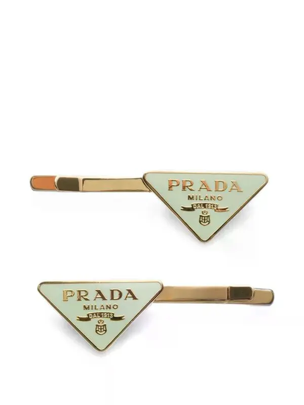 Prada Metal Hair Clips