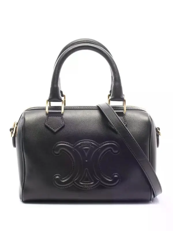 Celine 2020-2026 Smooth Calfskin Cuir Triomphe Satchel