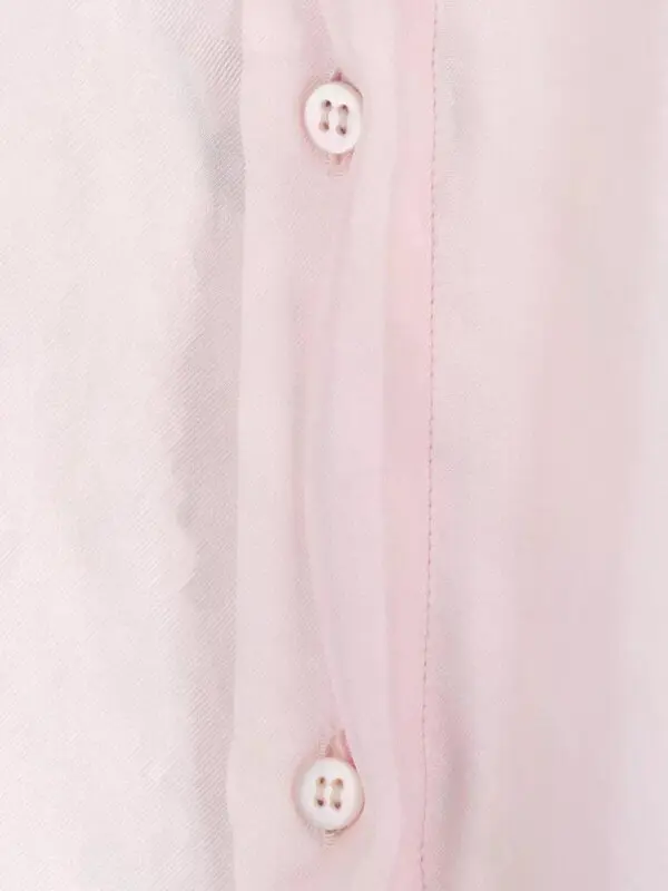 SA SU PHI Tie-neck Silk Shirt