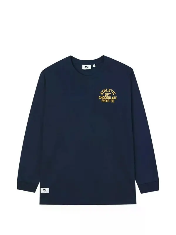 CHOCOOLATE Logo-print Long-sleeved T-shirt
