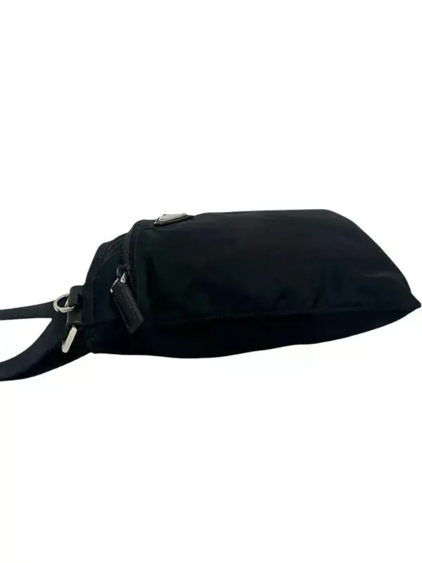 Prada 2013-2026 Tessuto Zip Top Crossbody Bag - Black