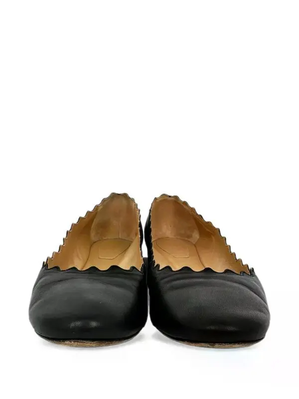 Chloé Lauren Scalloped Ballet Flats