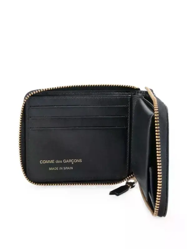 Comme Des Garçons Polka-dot Leather Wallet