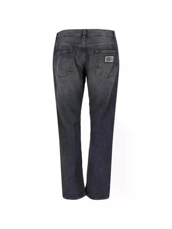 Dolce & Gabbana Logo-patch Jeans