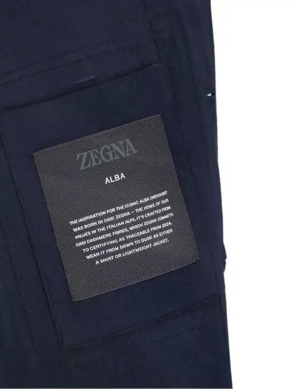 Zegna Oasi Cashmere Alba Overshirt