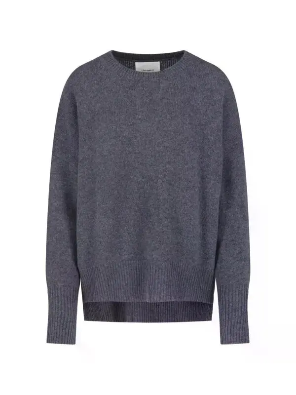 LISA YANG Cashmere Crew-neck Sweater - Grey