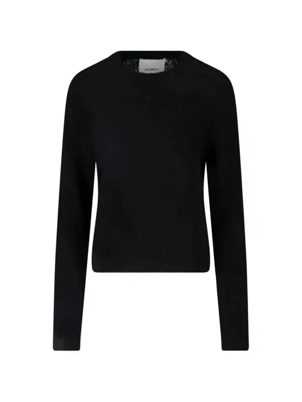 LISA YANG Solene Fine-knit Sweater - Black