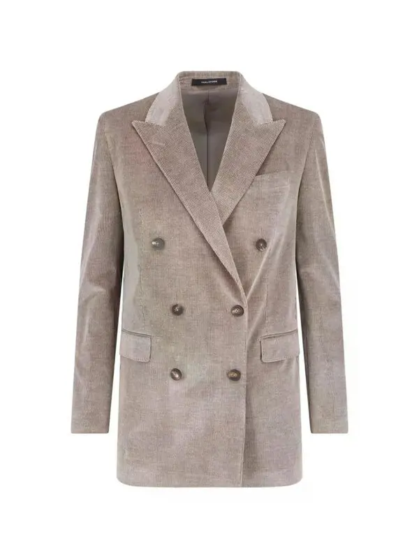 Tagliatore Corduroy Double-breasted Blazer