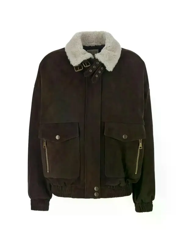 SEMICOUTURE Gloria Suede Jacket