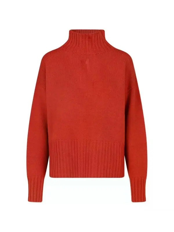 DRUMOHR High-neck Ribbed-trim Sweater