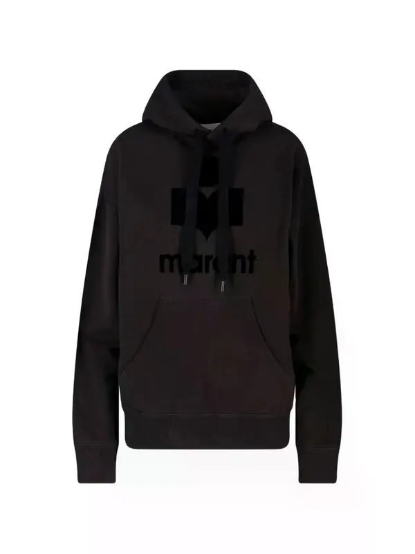 MARANT ETOILE Mansel Logo-print Drawstring Hoodie