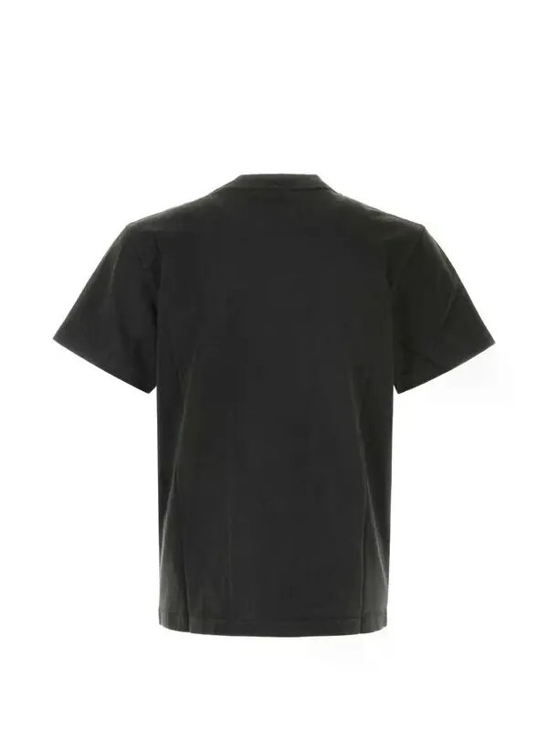 ENTIRE STUDIOS Washed-effect T-shirt - Black