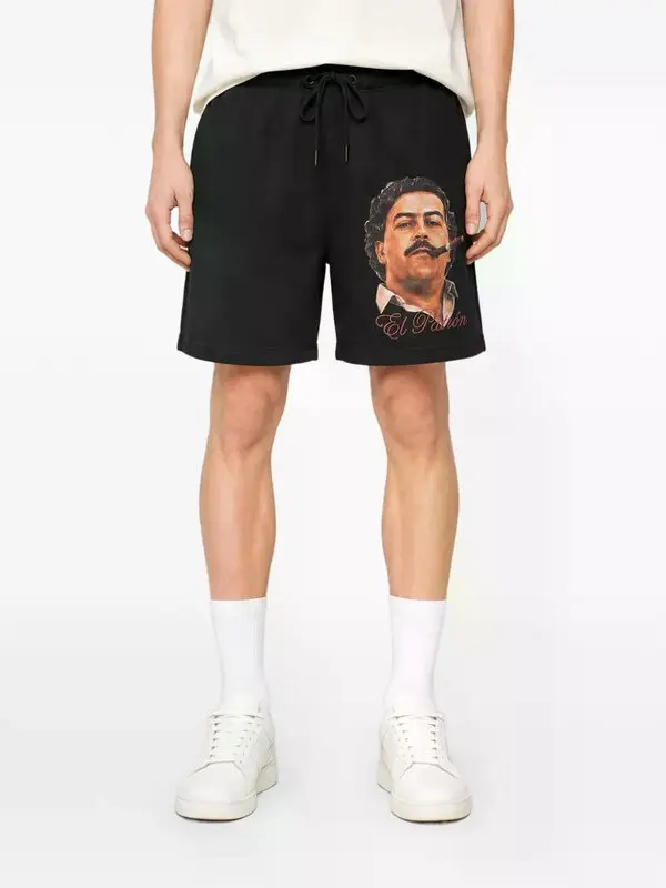 MELT Graphic-print Drawstring Shorts