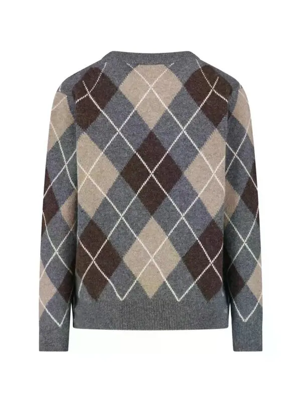 &daughter Ava Argyle Wool Sweater