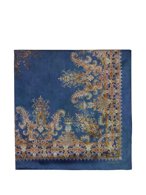 Zimmermann Paisley-print Square Scarf