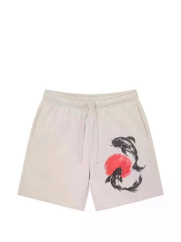 MELT Graphic-print Drawstring Shorts