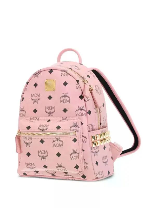 Mcm Stark Studded Backpack